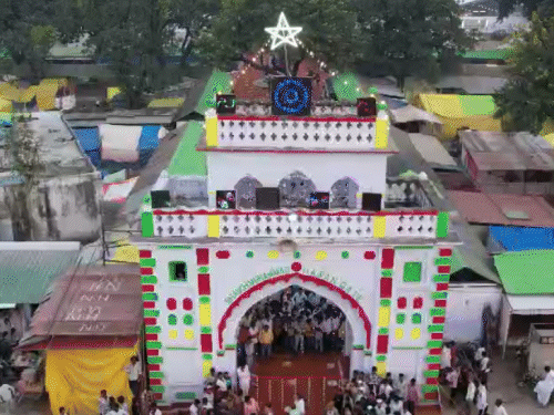 The world famous Deva Mela is a unique example of Hindu-Muslim unity
