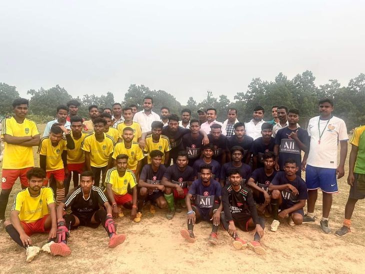 Murali team became the winner in the football tournament and Jojo Tola ...
