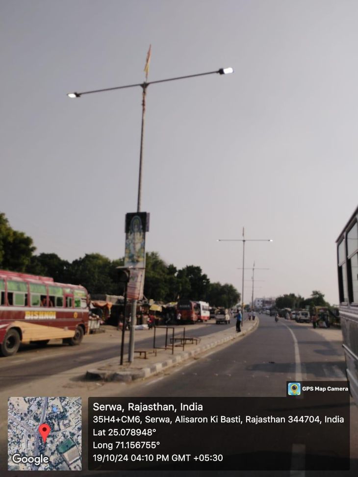 Road lights of Sedwa town started functioning, expressed gratitude to ...