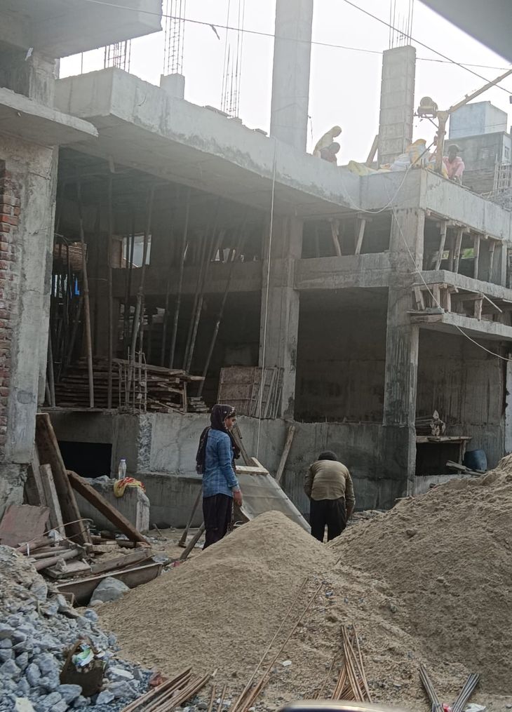 Even after 8 days of complaint, the in-charge of encroachment branch ...