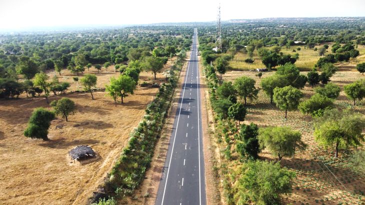 Green corridor on the border: NHAI grew 20 thousand plants in 4 years ...
