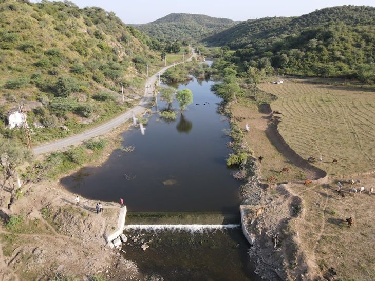 Farmers will be able to irrigate 510 hectares of land through 40 small ...