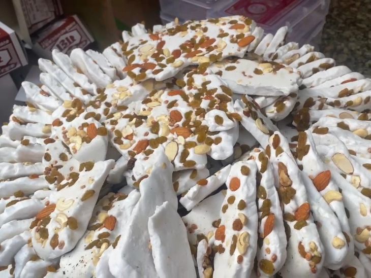 The famous Gatte of Kannauj is a hit on Dhanteras