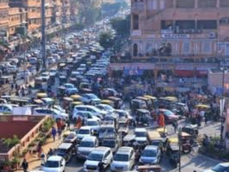 Jaipur's traffic system changed for five days