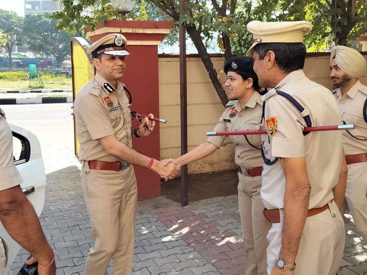 Panchkula New police commissioner took charge