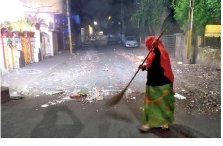 400 tons more garbage was removed on Diwali, more than 1500 tons of ...