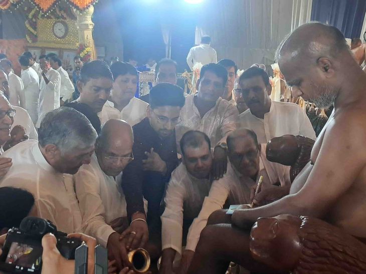 Acharya Sunil Sagar's Pichhika change ceremony concluded | आचार्य सुनील ...