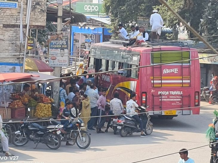 Passengers are troubled due to roadways bus leaving from bypass in ...