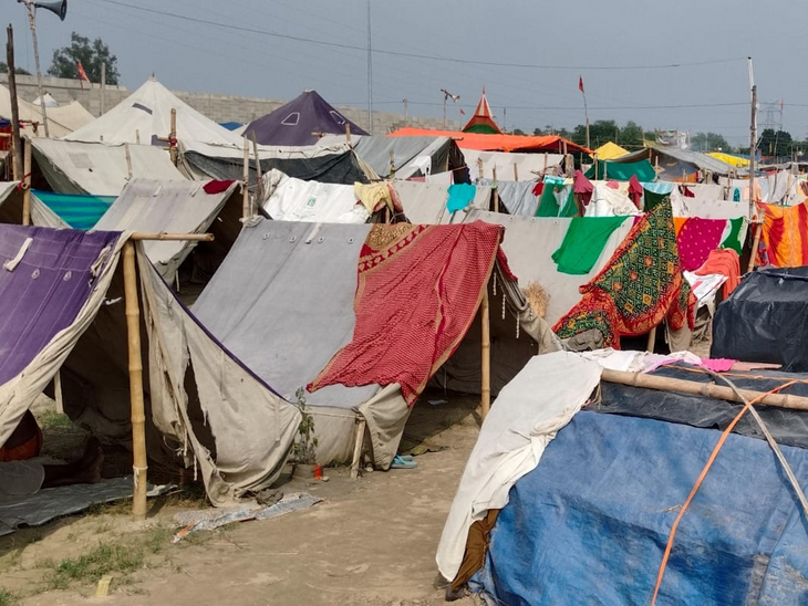 Devotees from Bihar and Nepal also perform Kalpavas for a month ...