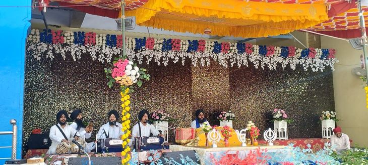 Two day Gurmat Samagam started at Pawta Gurdwara, congregation ...
