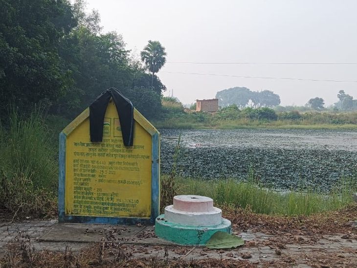 The condition of Amrit Sarovars in Kopaganj is pathetic | कोपागंज में ...