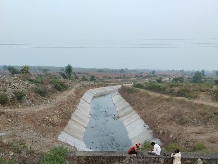 Sanjay Sagar's water was released into the canals | संजय सागर का पानी ...