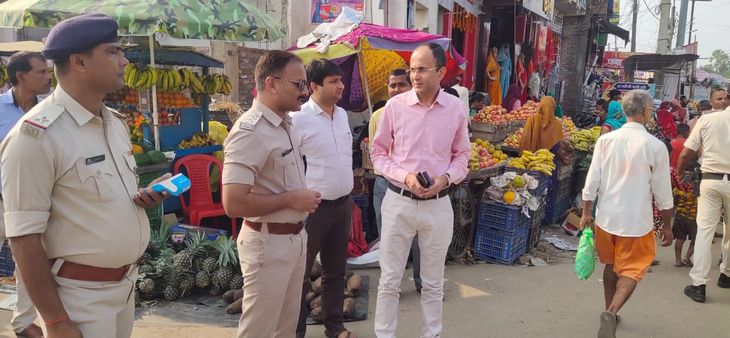 Due to increasing crowd, Benipur Ashapuri, Bahera and Dharoda markets ...