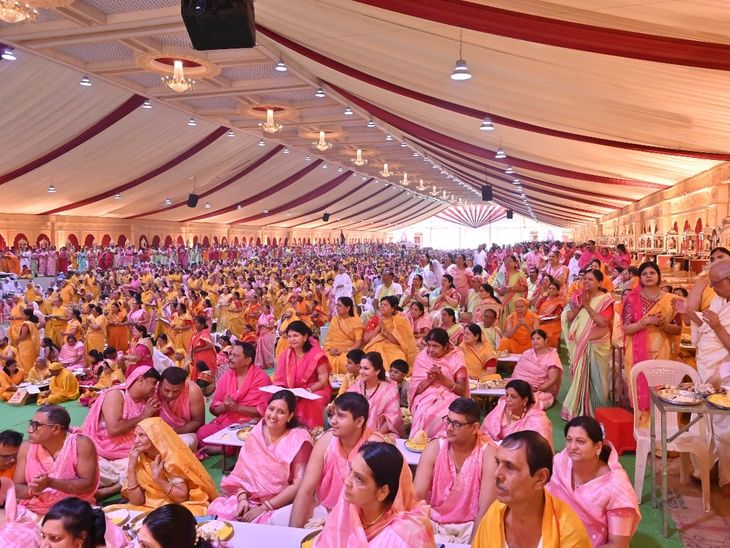 Second day of 108 Siddhachakra Mahamandal Vidhan and Rathavartan ...