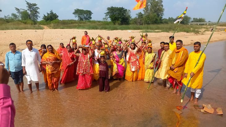 Kalash Yatra was taken out in the villages of Birni for Ekadashi ...