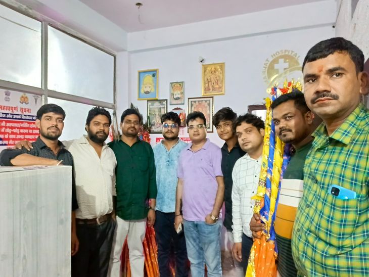 Shyam lovers decorated the court of Shri Shyam in Haidargarh | हैदरगढ़ ...