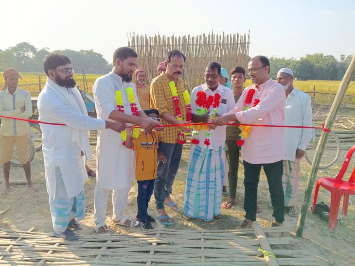 Chachari bridge was inaugurated at Matiyari Ghat Kanakayi river ...