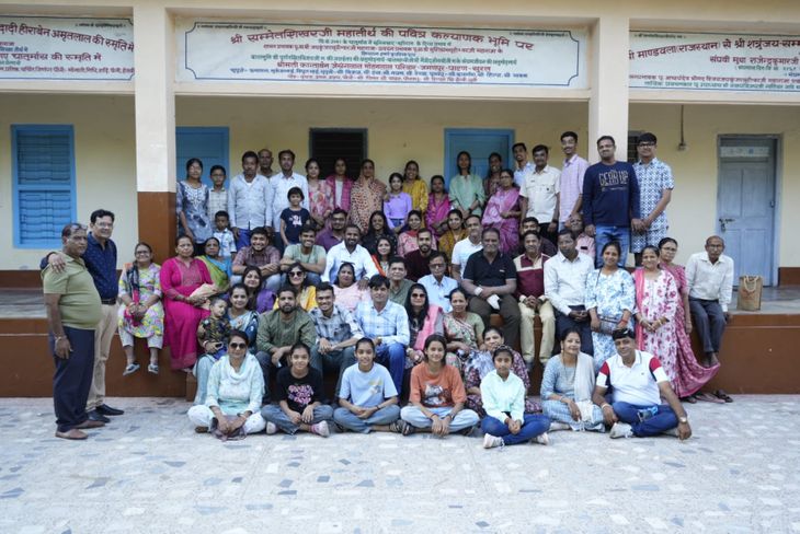 A group of 70 devotees returned after visiting the Jain pilgrimage ...