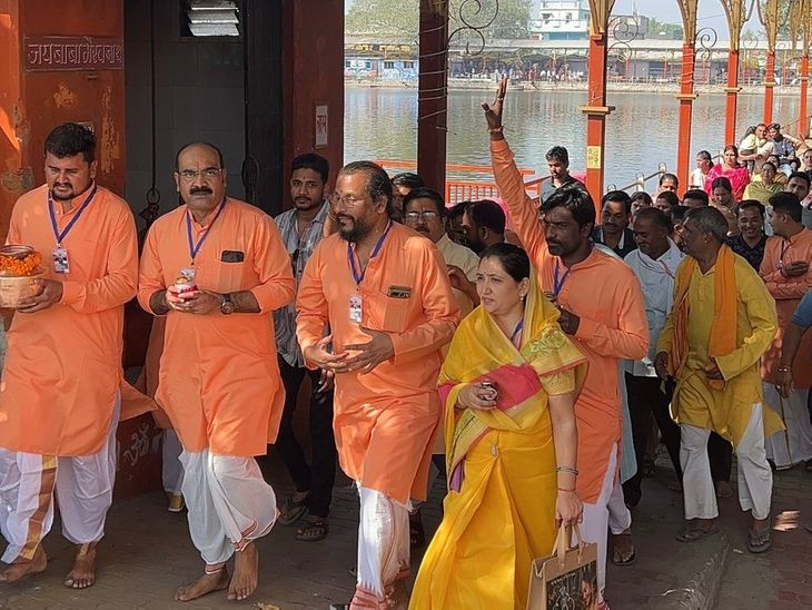 Tapi Gyaneshwar Narmada Parikrama started from Multai | तापी ज्ञानेश्वर ...