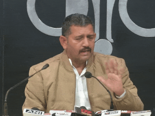 Haryana Congress former spokesperson Balmukund Sharma expulsion letter ...