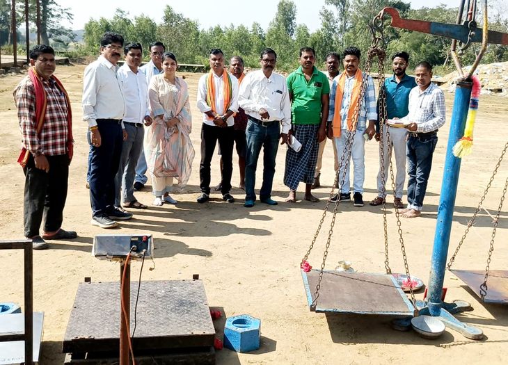 Paddy purchase started in the procurement center Gadhiya | उपार्जन ...