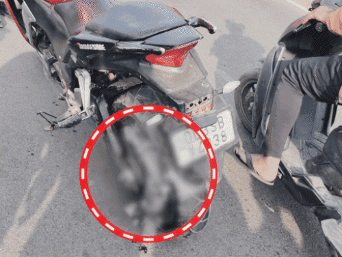 Jhansi, a woman's pain as her hand got cut after getting stuck in a ...