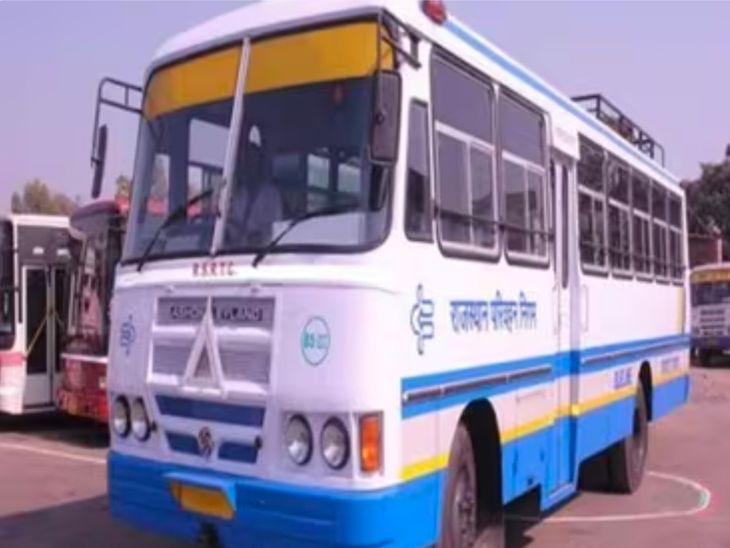 New service of roadways bus started for Badi Sadri