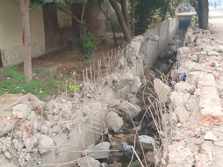 Corruption in construction of drain in Noida, company blacklisted CEO ...