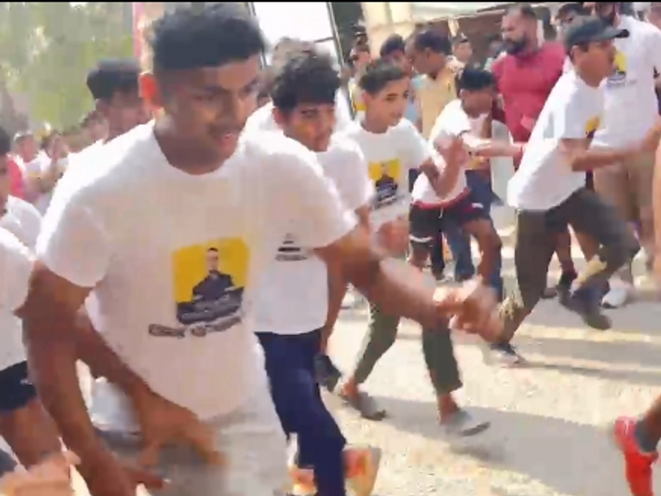 Gauri Yadav was the winner in the race competition in Agra | आगरा में ...