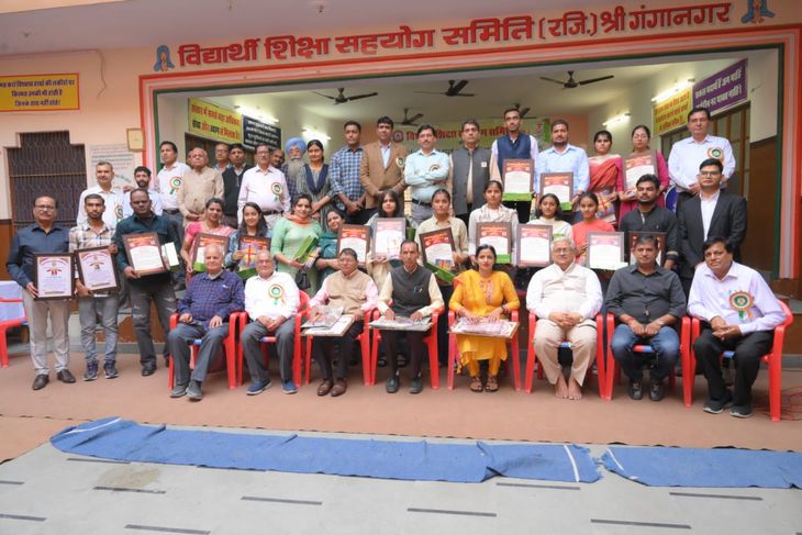 32 talents and 3 teachers selected in IAS, RJS were felicitated for ...