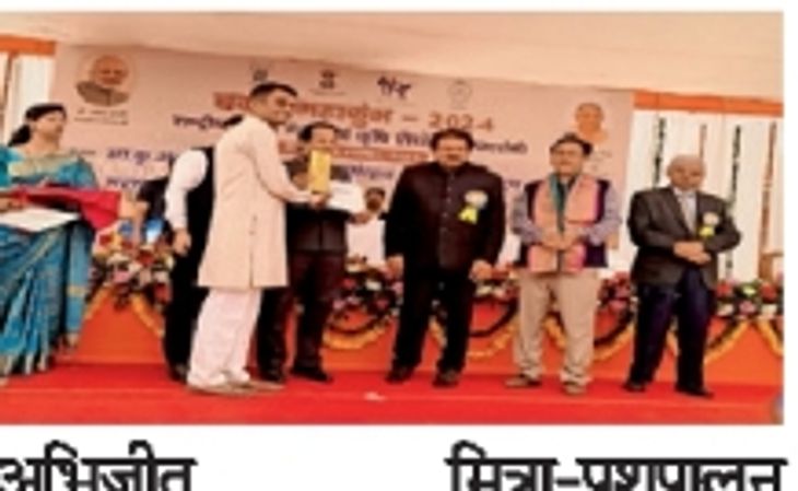 Dr. Panwar CIRG honoured with the Award 2024 at the Goat Fair organised ...