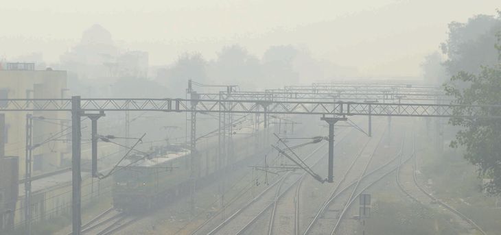 Cold wind continues; Alert of light fog till 23rd, AQI 293, smog ...