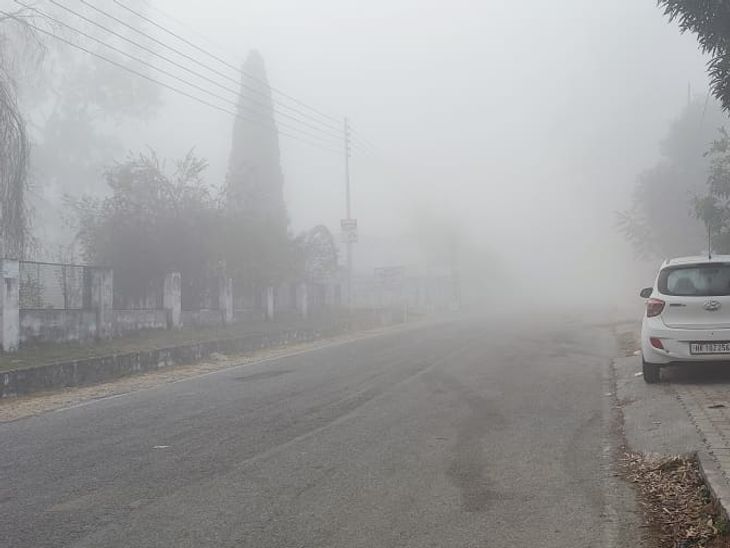 The maximum temperature fell 2 degrees below normal | मौसम का हाल: अधिकतम तापमान 2 डिग्री गिरकर ...