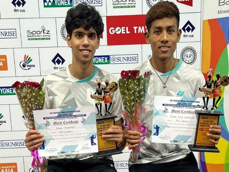 Aman of Tonk won silver medal in badminton | टोंक के अमान ने बैडमिंटन ...