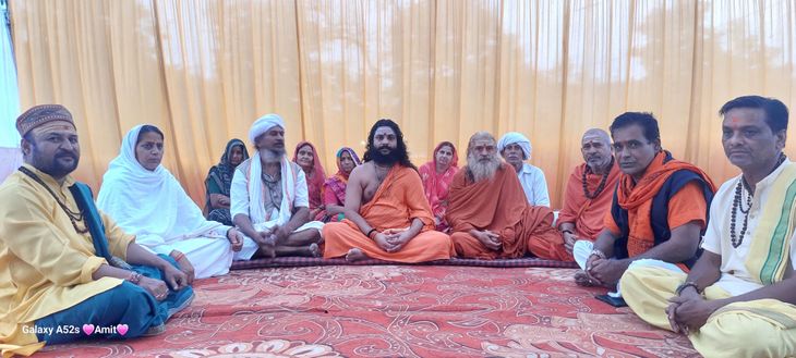 Three day religious program started at Daduram Ashram | दादूराम आश्रम ...