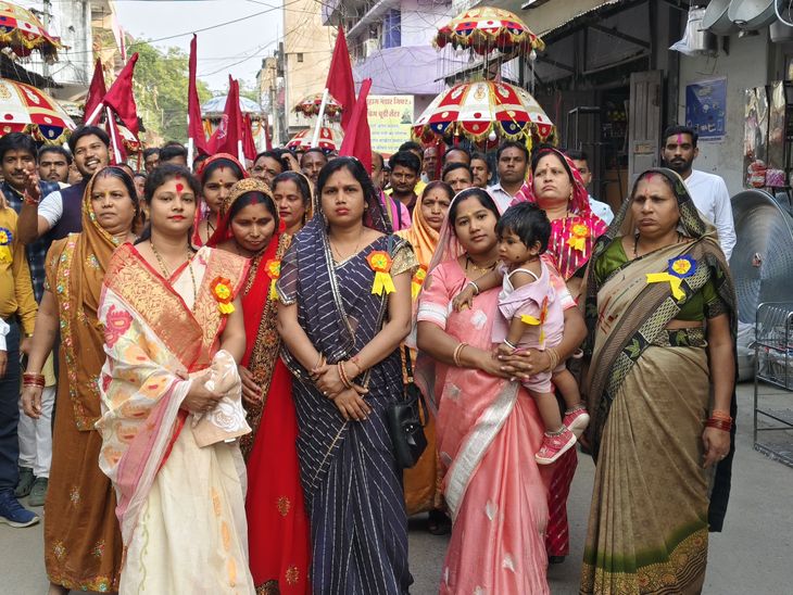 Kalar Samaj took out a rally from Jai Stambh Chowk on the occasion of ...
