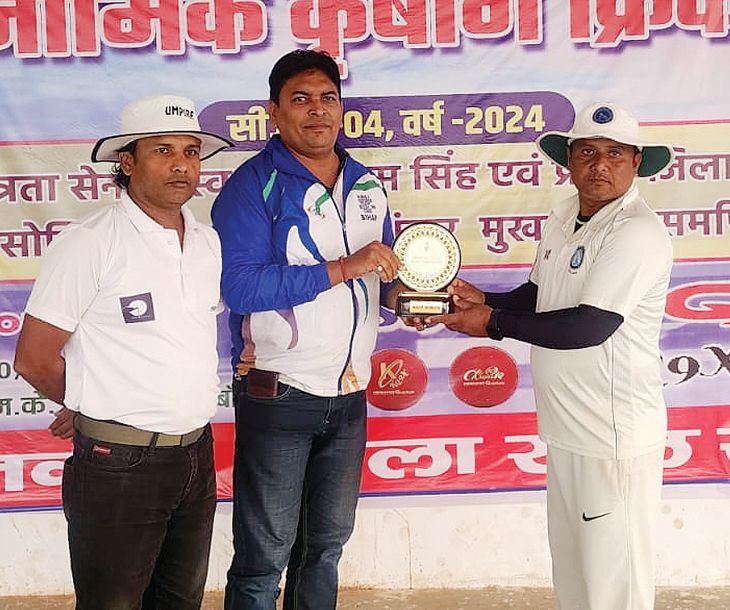 In the ninth match of the Dynamic Krishang Cricket Championship, the ...