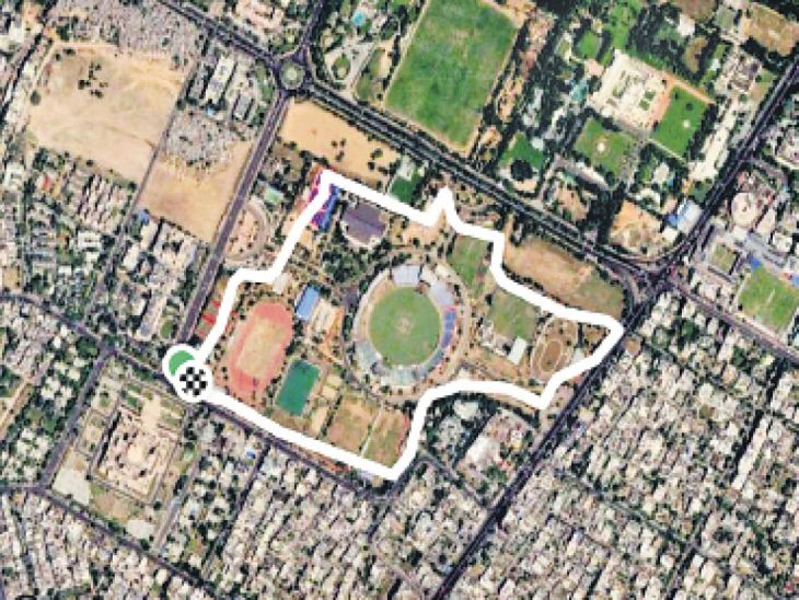 Now you will have to pay to walk on the walking track of SMS Stadium ...