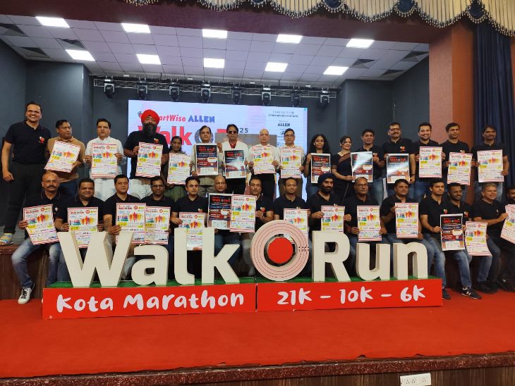 Rajasthan kota Walk-o-Run 2025 Kota, Health and Happiness Theme ...