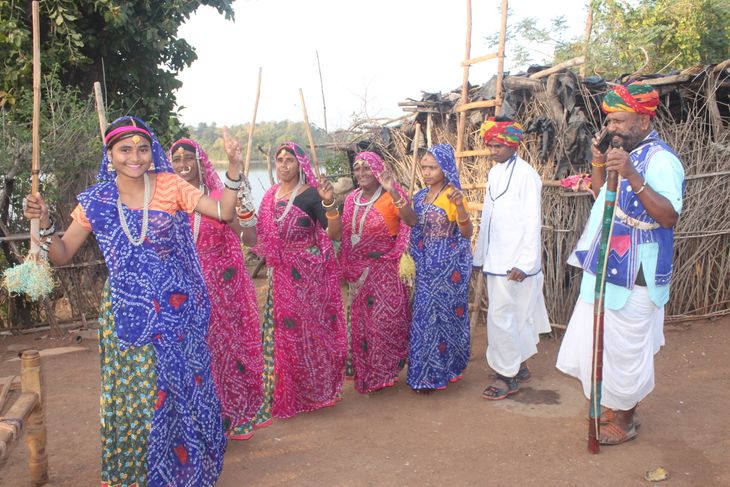 The tribals of Vagad have a joint tradition of Rajasthan and Gujarat ...