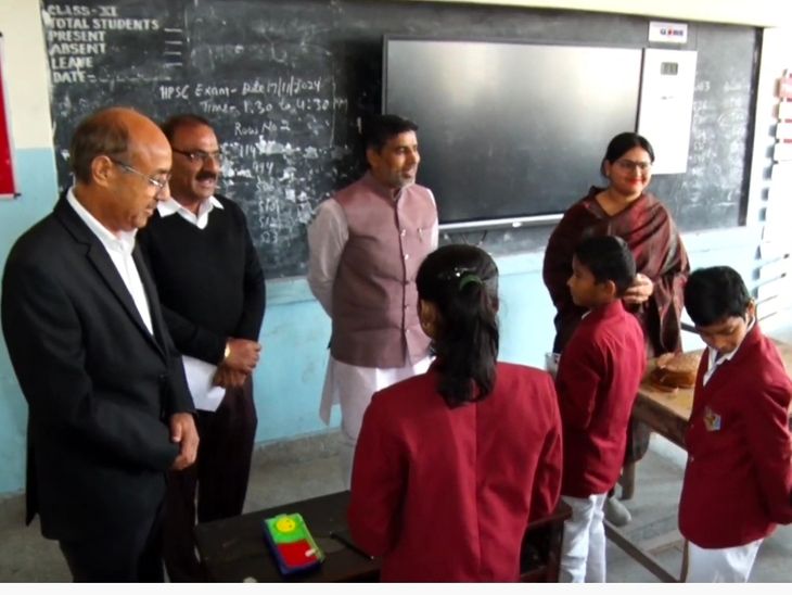 Panchkula reached Education Minister Mahipal Dhanda update | पंचकूला ...