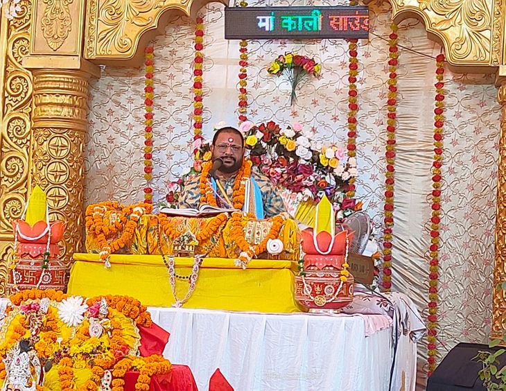 In Bhagwat Katha, the story of Sukhdev's birth on the third day and ...