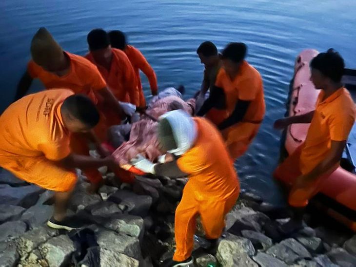 Dead body of a youth found in Banas river | बनास नदी में मिला युवक का ...