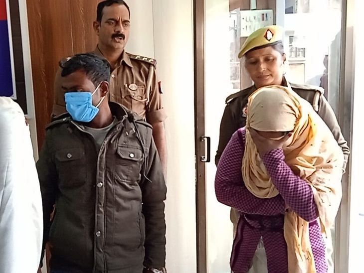 Two smugglers arrested with 20 kg ganja in Mau