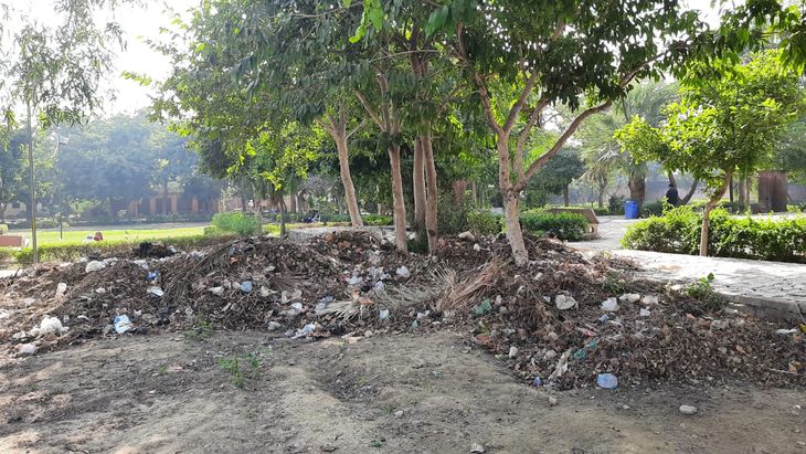 The Phulwadi park where the foundation of Bharatpur was laid, is now ...