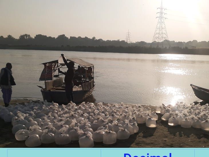 97 thousand fish fry released in Ganga | गंगा में 97 हजार मछलियों के ...