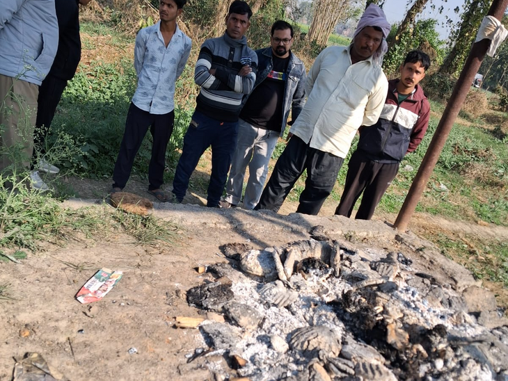 An unknown pyre was burning in the cremation ground, sensation spread ...
