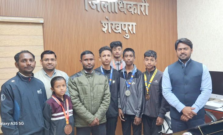 DM met three players who returned after winning medals from Haryana ...