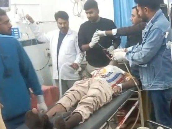 One youth's leg amputated, another's head fractured in accident | हादसे ...