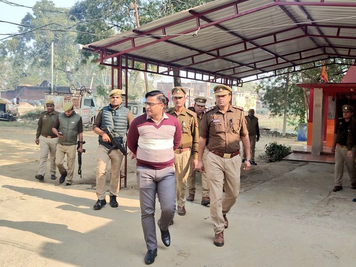 DIG inspected the police station in Gonda
